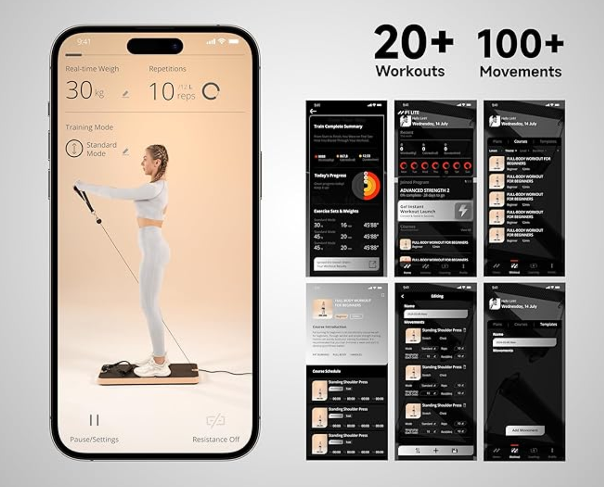 INNODIGYM P1 Plus|Digital Strength Training|Smart Home Gym Equipment